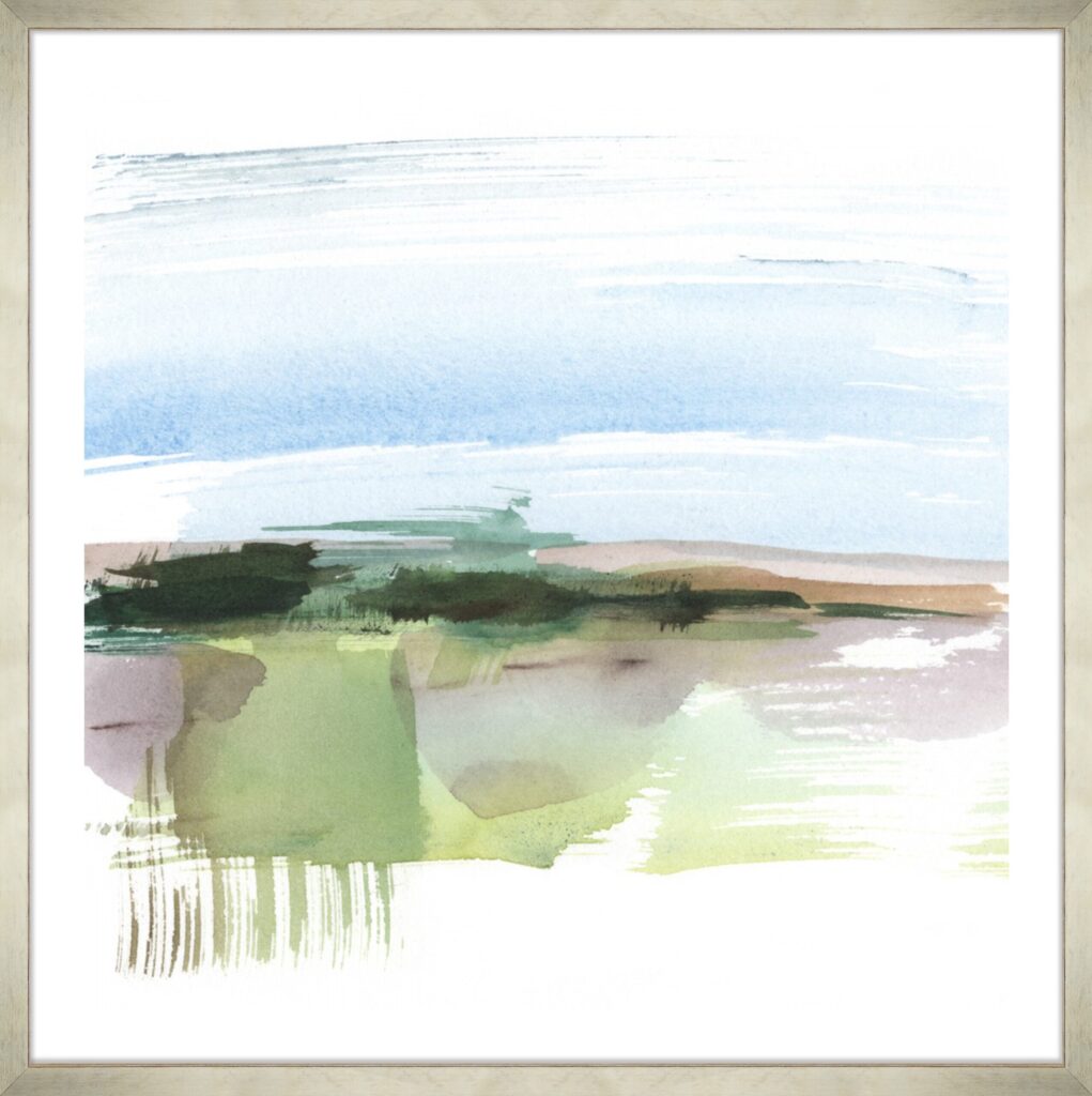 Abstract Wetland I - 5cm White - La Grolla