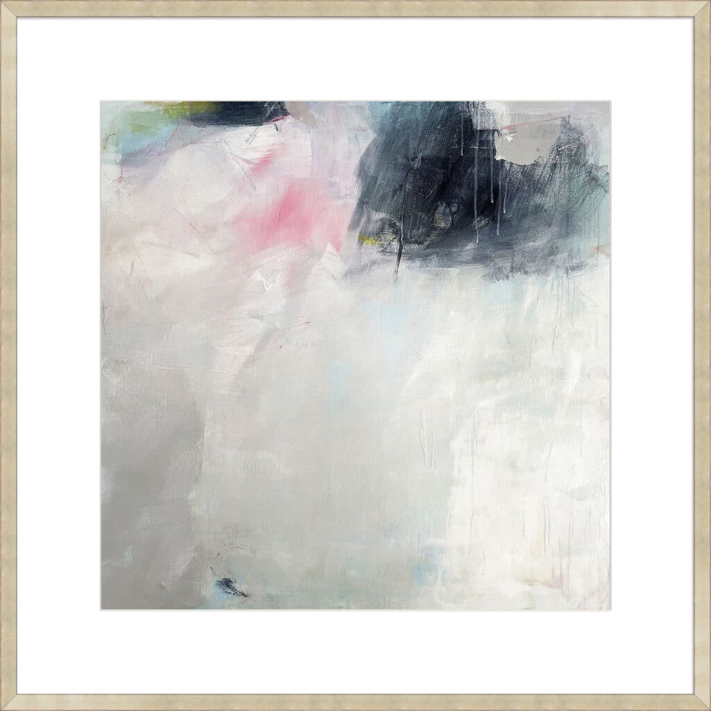 A Splash Of Pink - 10cm Mount Board - La Grolla