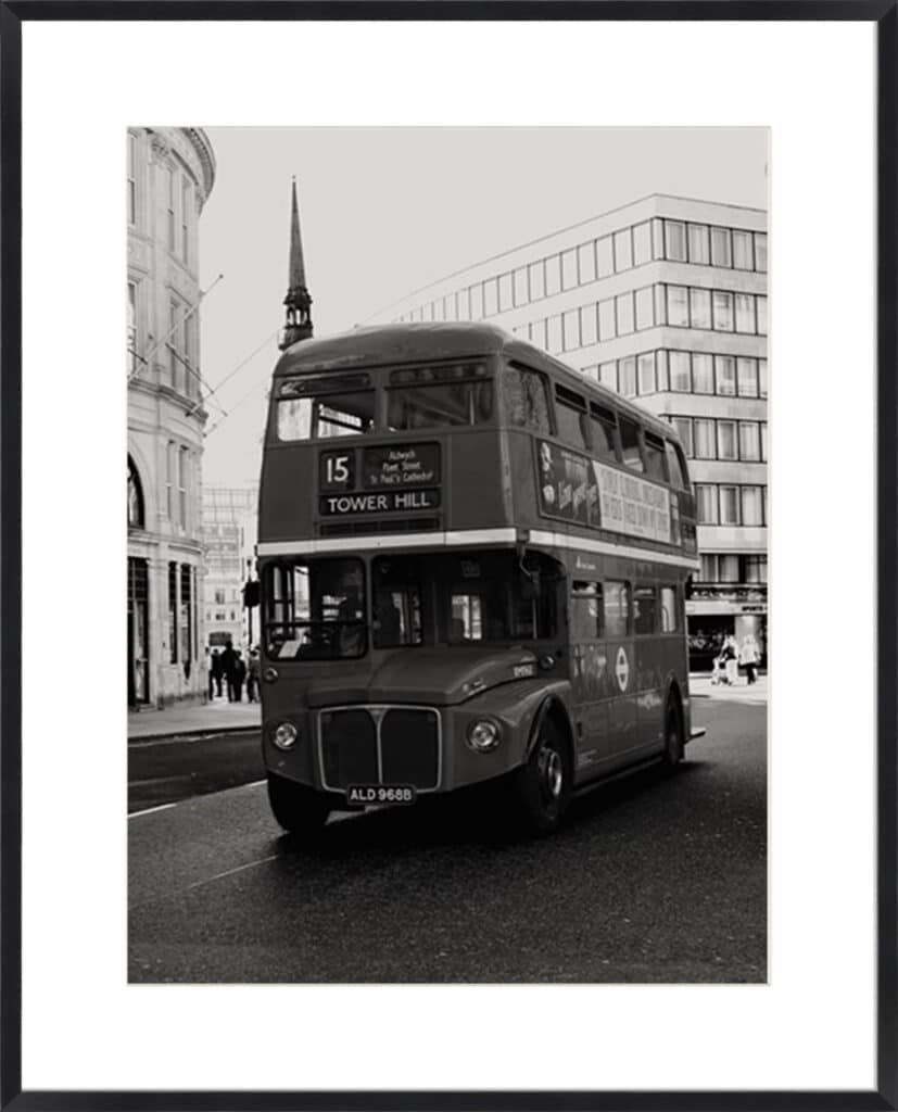 Route 15 - Monochrome - 10cm Mount Board - La Grolla