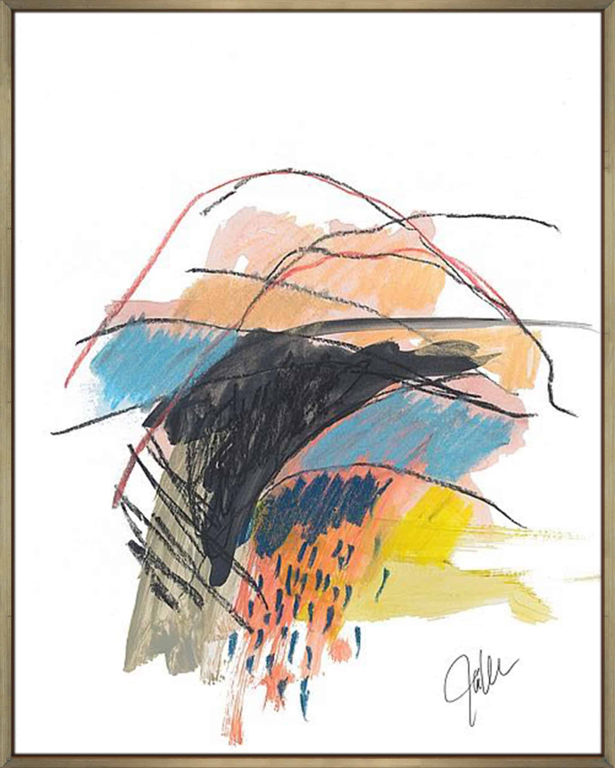 Abstract Landscape IV - Canvas - La Grolla