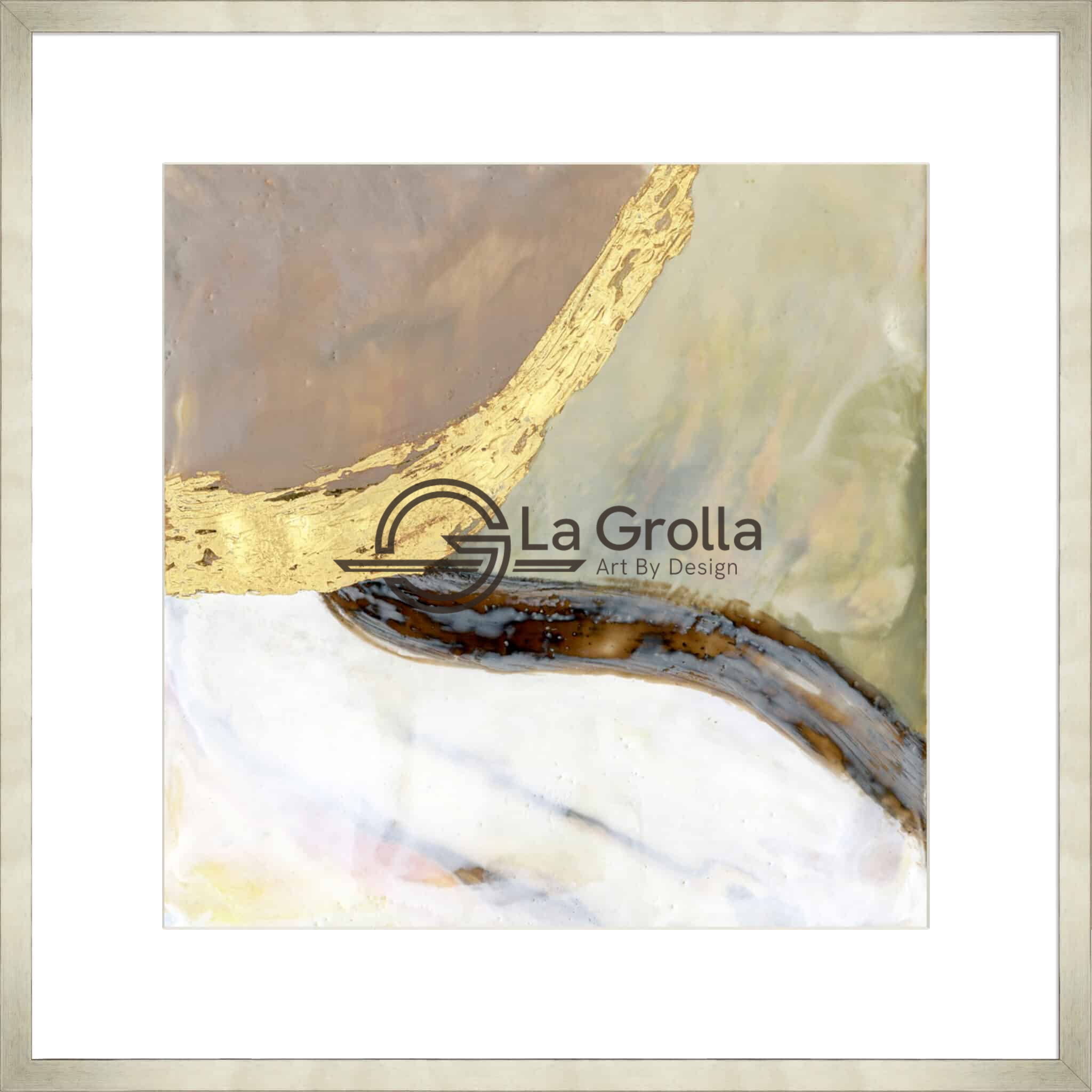 Converging Pathways I - 10cm Mount Board - La Grolla