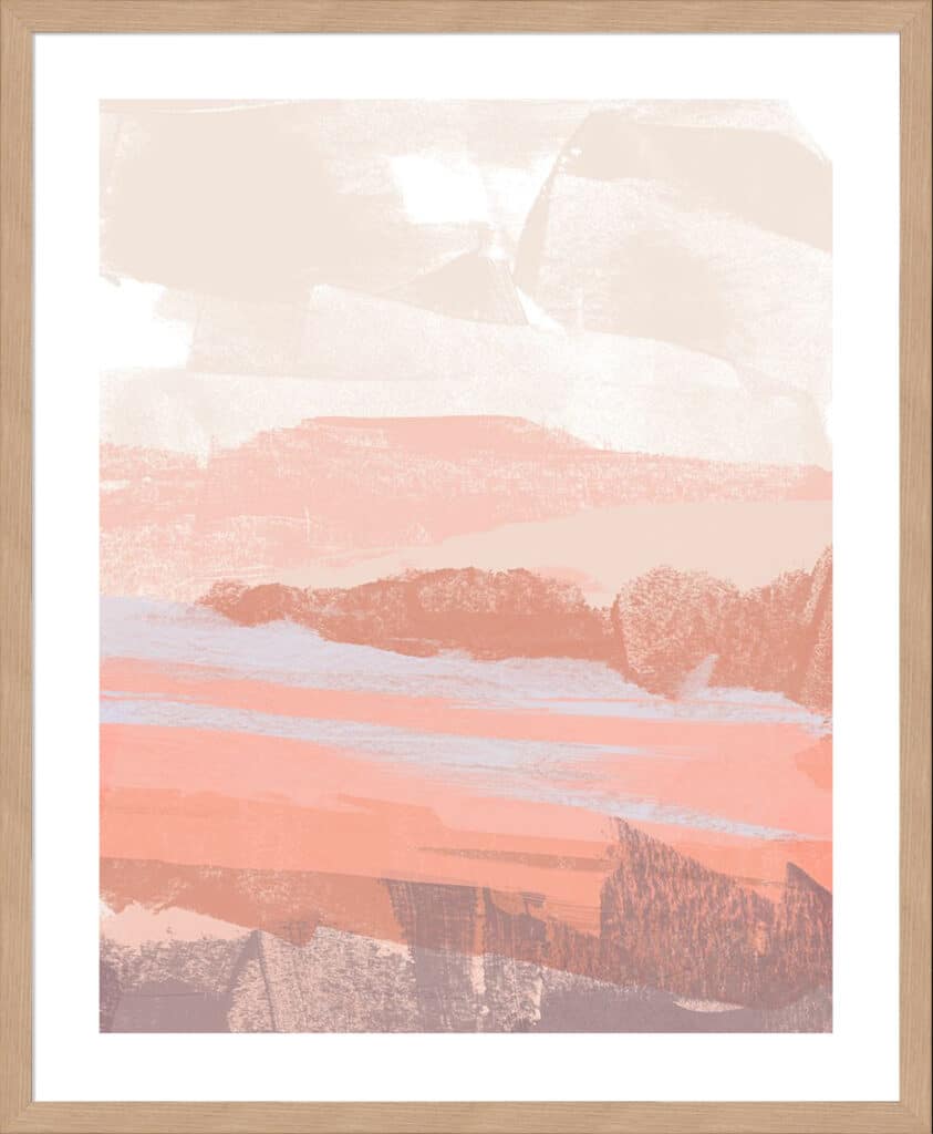 Paper Desert I - 5cm White Border - La Grolla