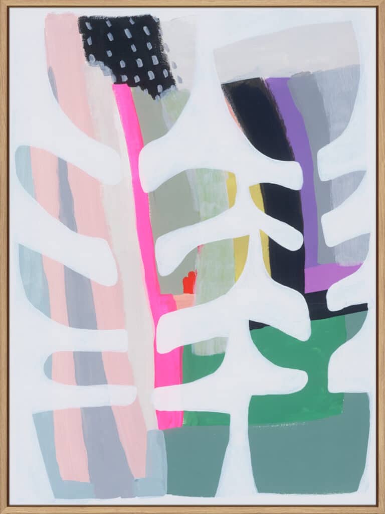Rainbow Flowers II - Canvas - La Grolla