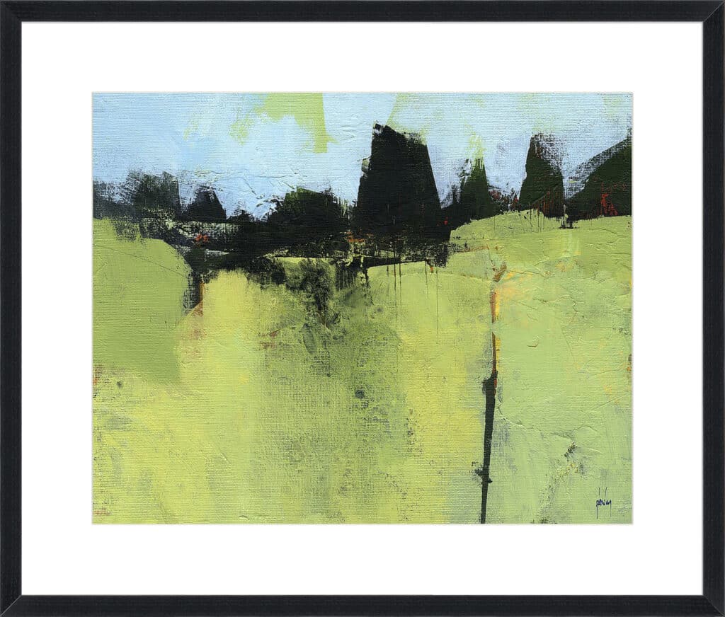 Green Fold - 10cm Mount Board - La Grolla
