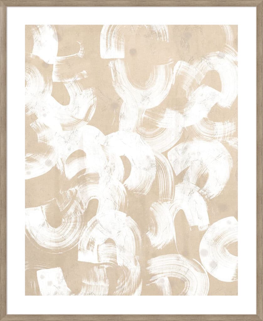 Swish Stone II - 5cm White Border - La Grolla