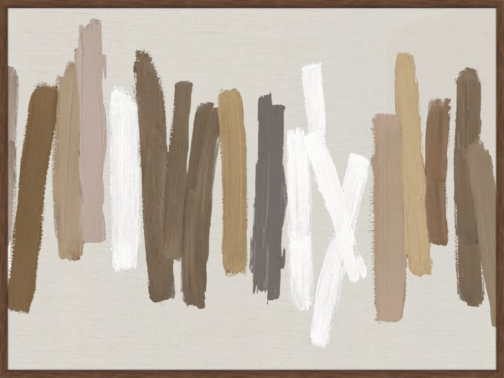 Strokes in Brown II - Canvas - La Grolla