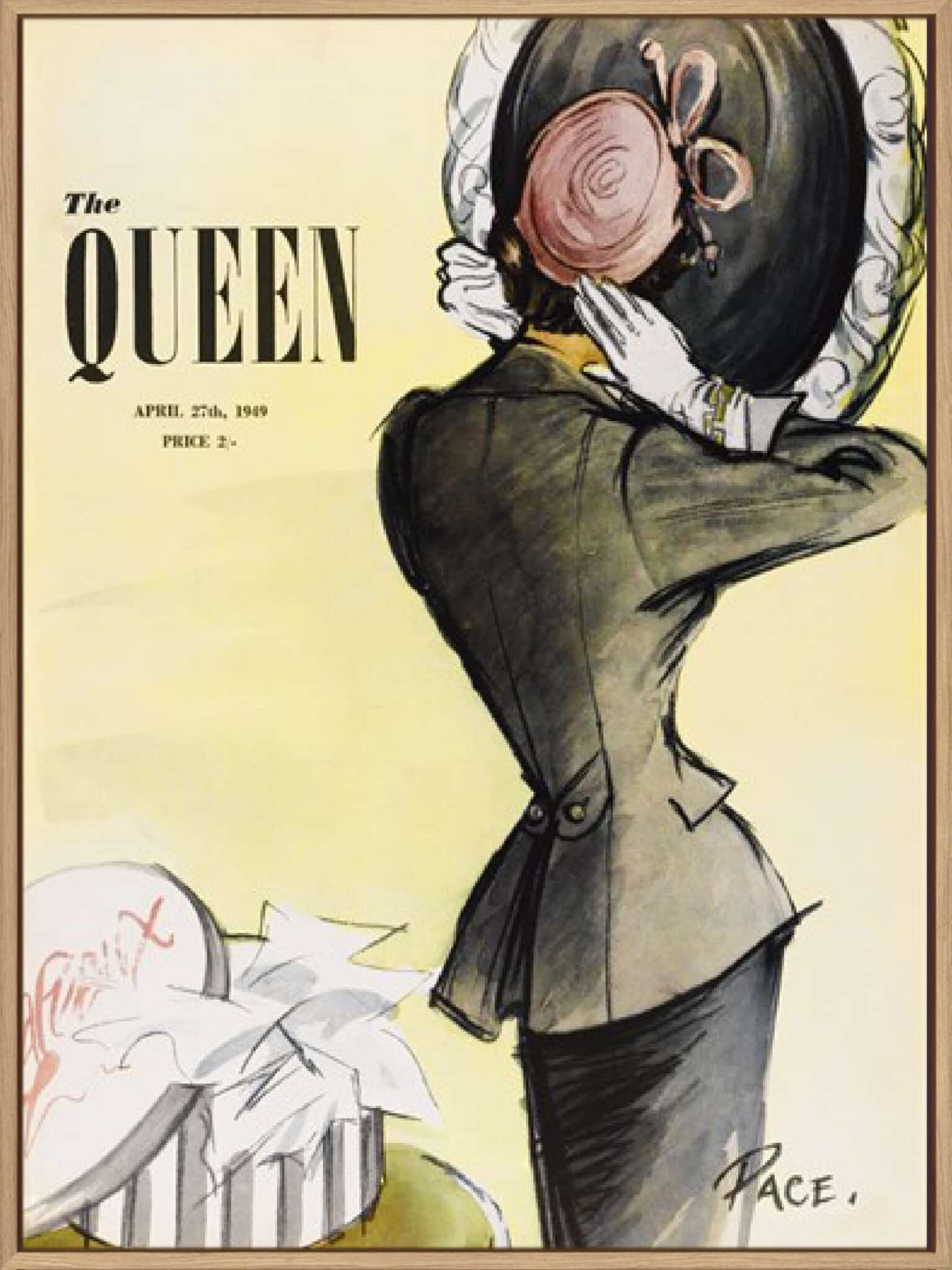 The Queen, April 1949 - Canvas - La Grolla