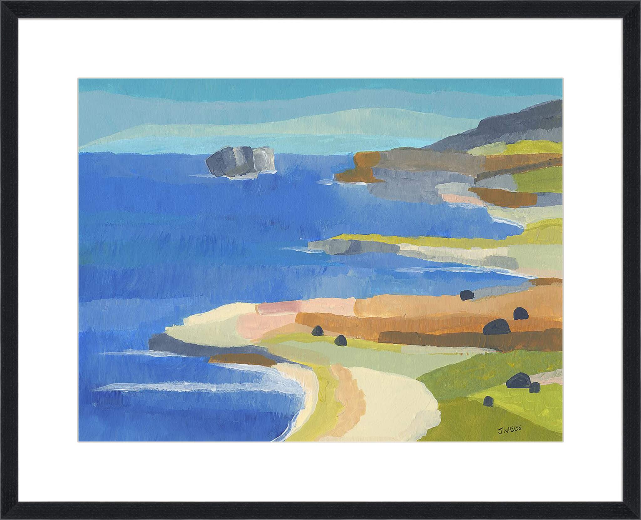 Malin Head - 10cm Mount Board - La Grolla