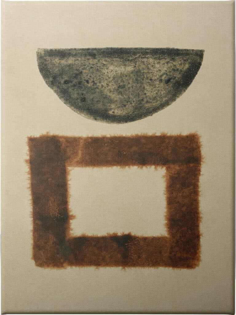 Still Shapes 3 - Unframed Canvas - La Grolla