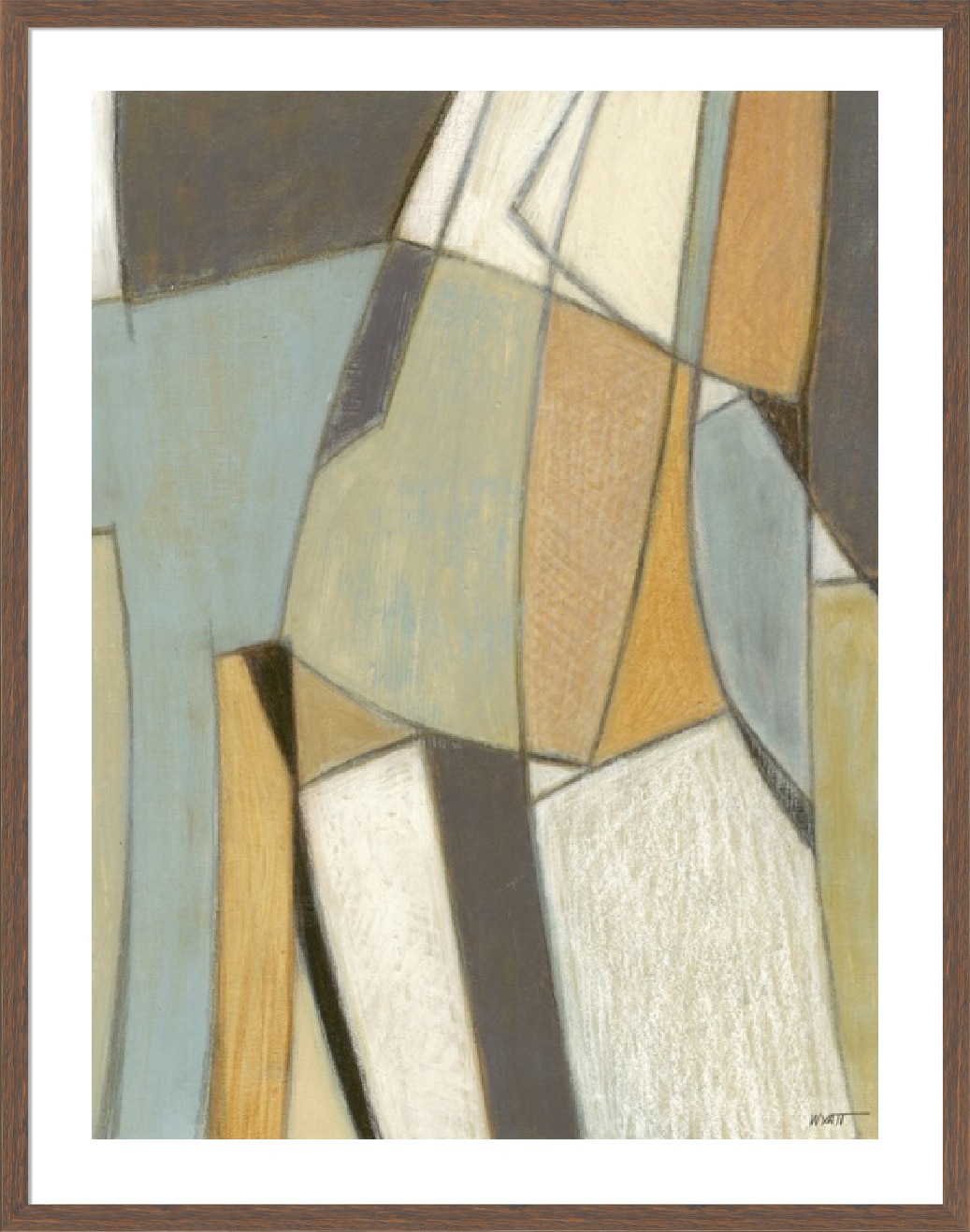 Structure I - 5cm White Border - La Grolla